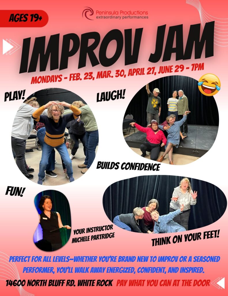 Upcoming Theatre Shows | Peninsula Productions White Rock